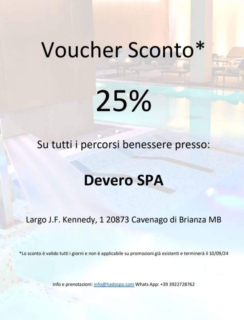 Devero SPA Cavenago – Centro Benessere & Relax